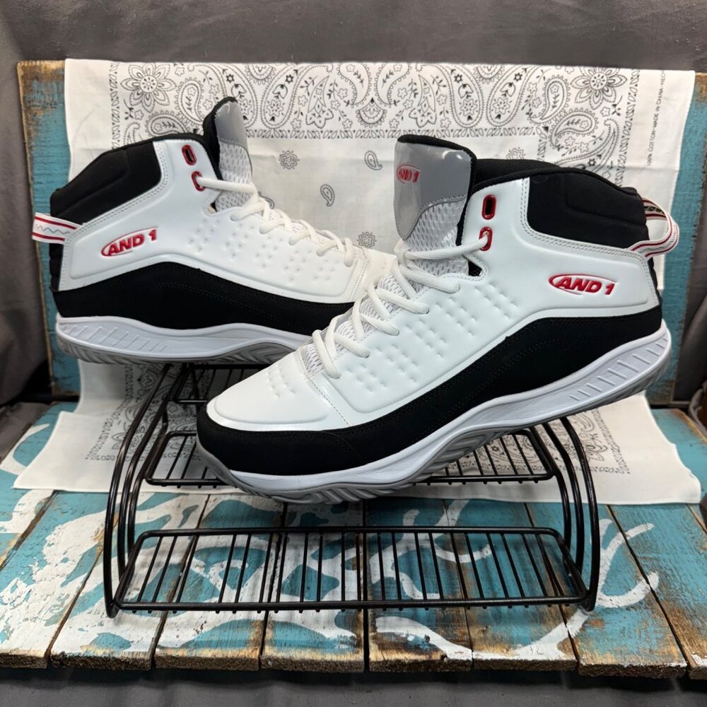 And1 Pulse 2.0 Basketball Shoes W/Full Mesh Tongue Fo… - Gem